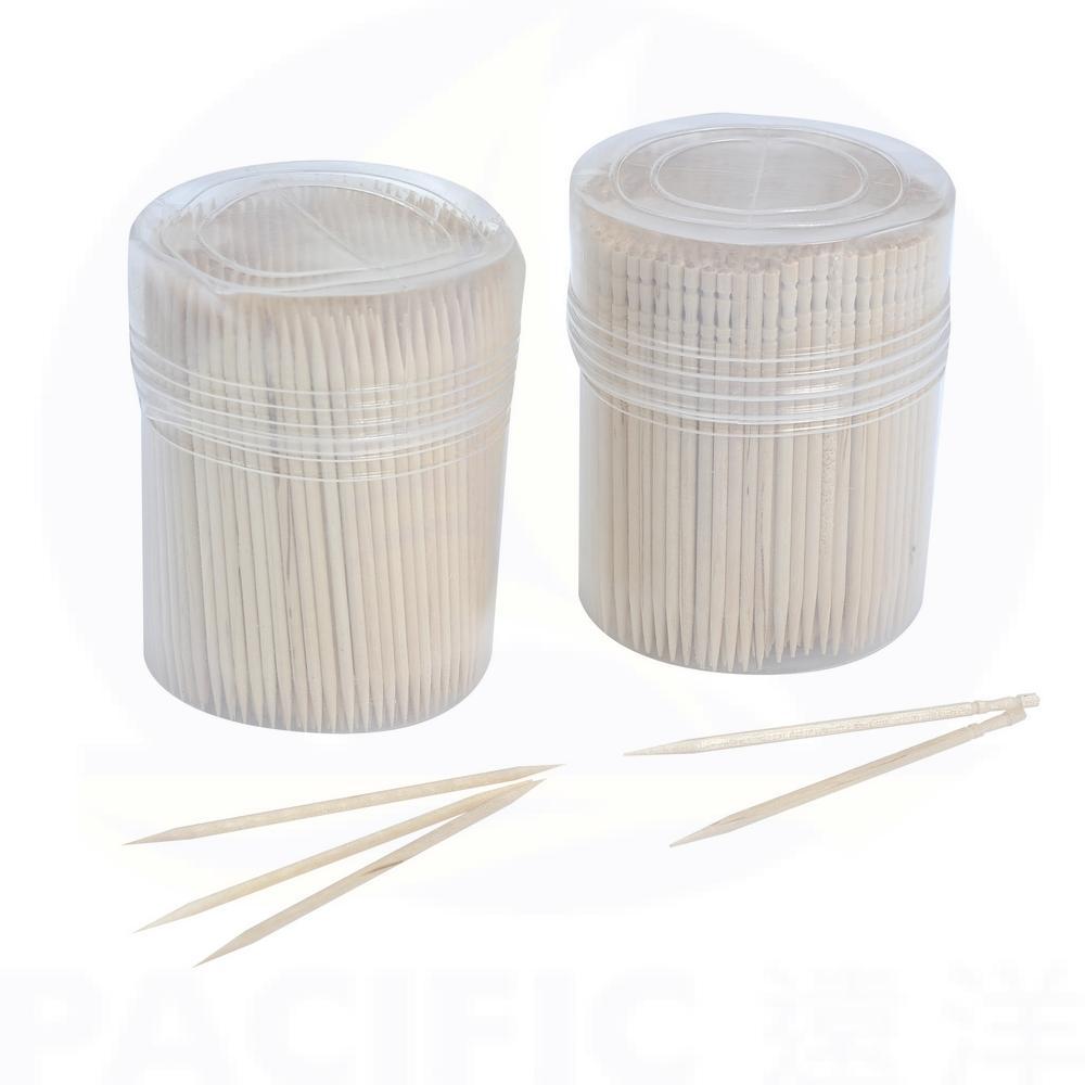 6cm Double Point Bamboo Toothpick (2 pkt) – HPE PLASTIC