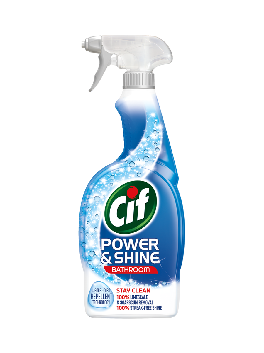 Cif Power Shine Bathroom Spray 700ml HPE PLASTIC