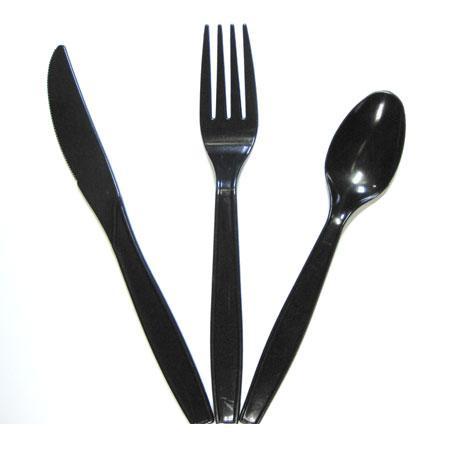 7" [BLACK] 5GM SPOON (50s*20p) – HPE PLASTIC